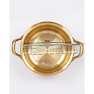 COELO Korea Noodle Pot Hot Shin Ramyun Aluminum Pot 6.3"(16cm) Traditional HOT POT Ramen Soup Stew