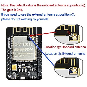 Aideepen ST Link V2 Programming Unit Mini Emulator Downloader M89 New (Random Color)+2 PCS ESP32-CAM W-BT Board