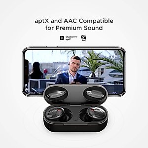 1MORE True Wireless Earbuds Active Noise Cancelling, Hi-Res ENC Bluetooth Earphone, THX Certified Wireless Charging Headphone, 15Mins Fast Charge, 65H