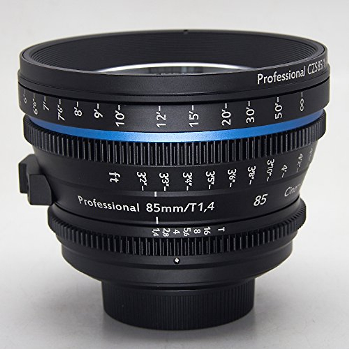 Cinematics Cine Lens Carl Zeiss ZE 85mm F1.4 Manual iris for Canon EF Mount