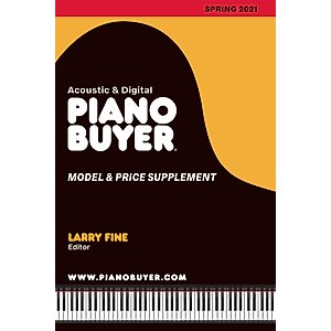 Piano Buyer Model & Price Supplement / Spring 2021