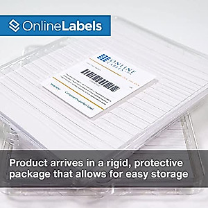 Printable Name Tags - 2-1/3 x 3-3/8 - Pack of 800, 100 Sheets - Inkjet/Laser Printer - Online Labels