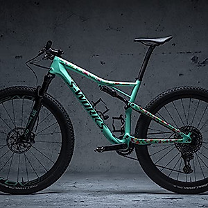 DYEDBRO - MTB Frame Protector - Fluor (Gloss / White)