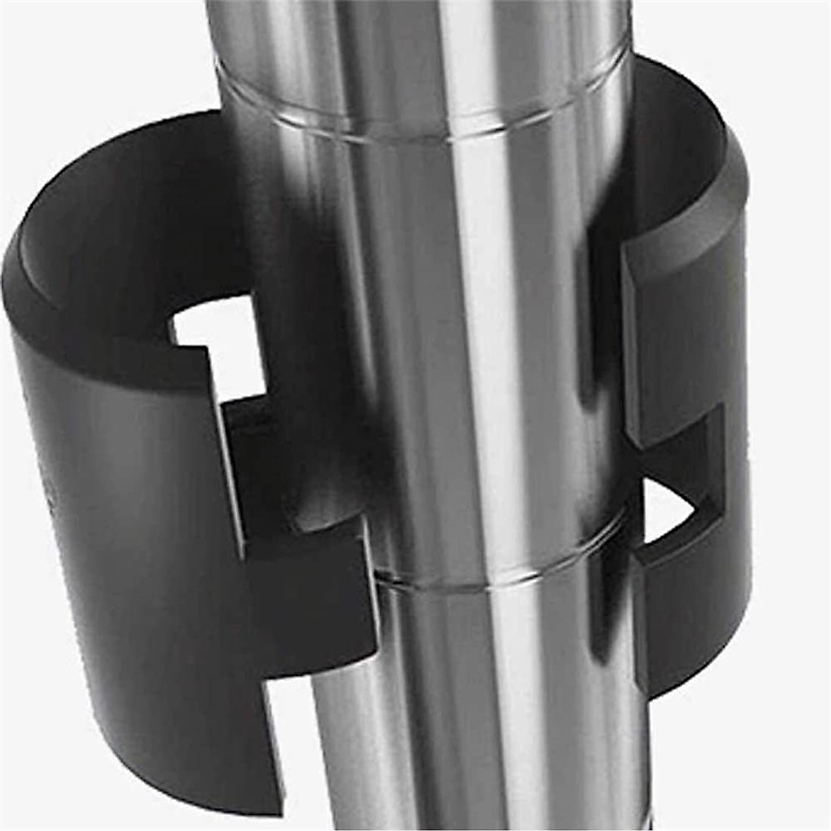 Helonge Shelf Lock Clip, 25 Pairs (50 Pcs) 3/4 Inches Wire Shelving Lock Clips Post Shelvings Sleeves Replacements for Wire Shelving