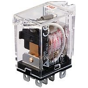 OMRON INDUSTRIAL AUTOMATION LY2F-AC24 POWER RELAY, DPDT, 24VAC, 10A, PLUG IN (5 pieces)