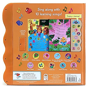 ABC & 123 Learning Songs: Interactive Children's Sound Book (11 Button Sound) (11 Button Sound Book)