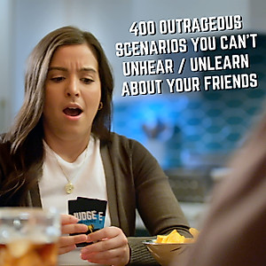 Judge Your Friends, The Hilarious Party Game of Hidden Secrets and Scenarios, Perfect for Game Night with Friends Ages 18 and Up, for 2 or More Players from University Games