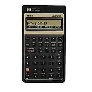 HP 17BII Business Financial Calculator, Black