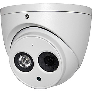 6MP Security PoE IP Camera, Outdoor UltraHD Dome Camera with Built-in Mic, 165ft IR Night Vision, Smart H-2-6-5, IP67 Weatherproof, WDR, 3D DNR(2.8mm)