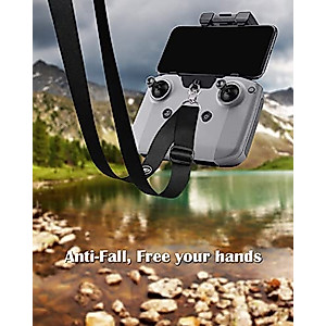 Arzroic Skin-Friendly Lanyard Neck Strap with Clip/Mount for DJI Mini 2/Mini 2 SE/Air 2S/Mavic 3/FPV/Mavic Air 2 Accessories DJI RC-N1 Remote Controller Strap Lanyard