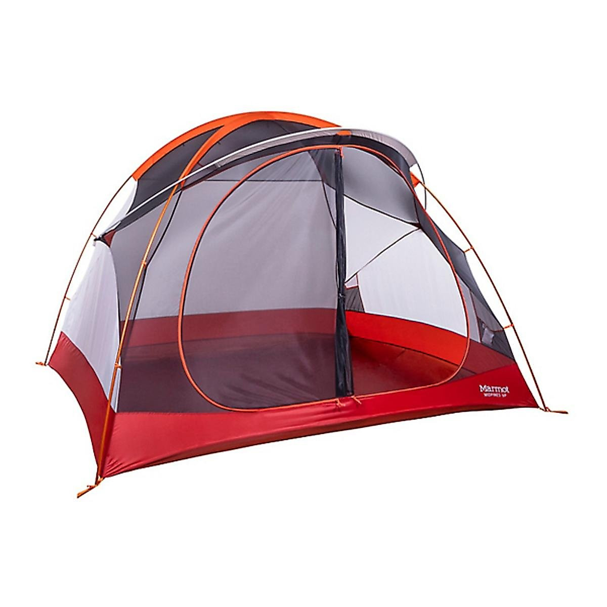 Marmot Midpines 6-Person Tent | Weather-Resistant and Durable, Orange Spice/Arona