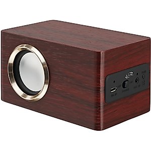 iLive iSB135RW Portable Wooden Bluetooth Speaker