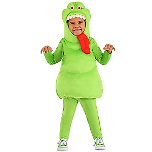 Fun Costumes Columbia Pictures Ghostbusters Slimer Dress for Toddlers, Ectoplasm Ghost Halloween Costume for boys and girls 2T