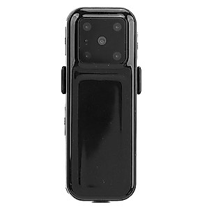 Back Clip Camera, Plastic Infrared Night WiFi HD Sports Camera USB2.0 Interface 1080P 16G Storage for Cycling