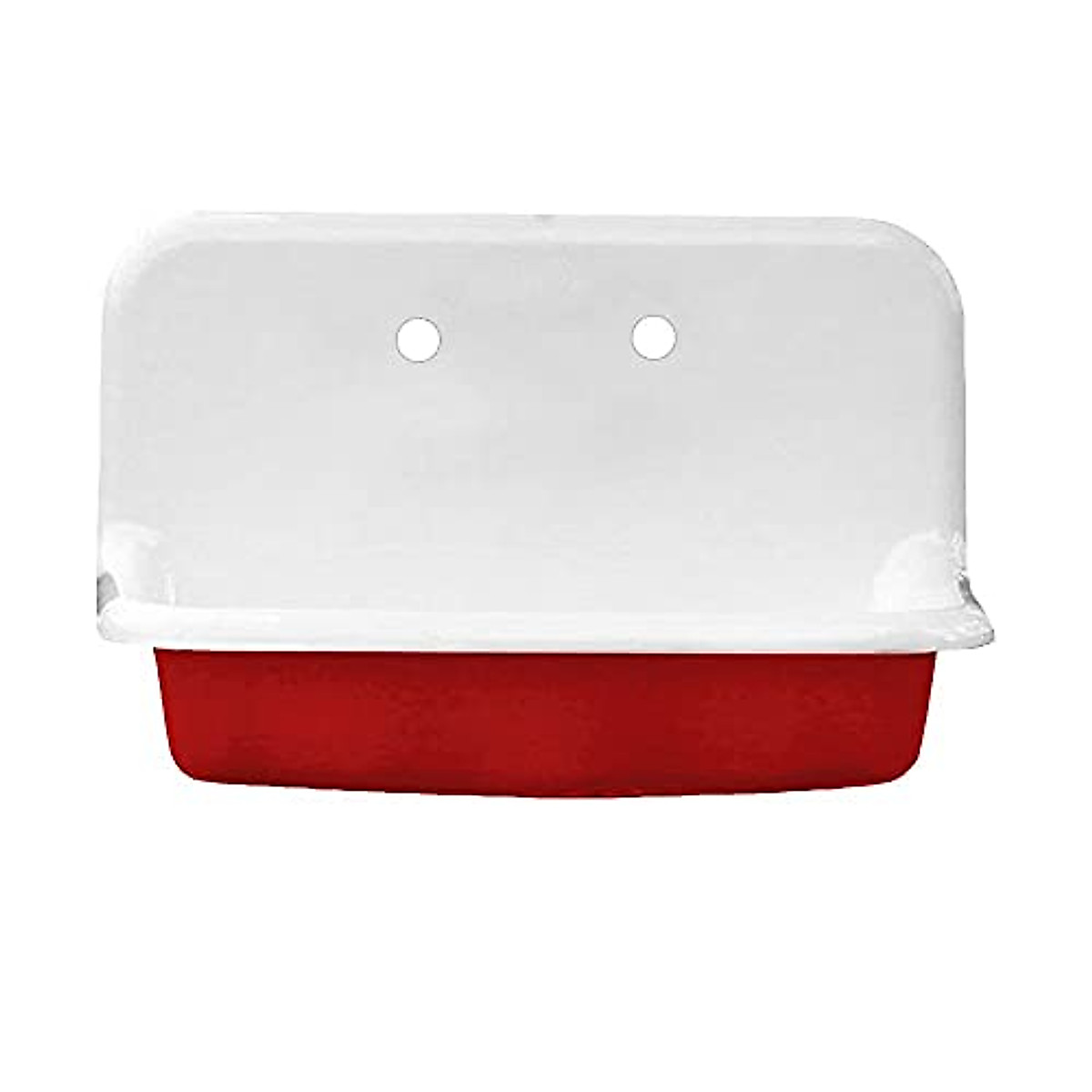 Vintage Tub & Bath 30 Inch Cast Iron High Back Farm Sink