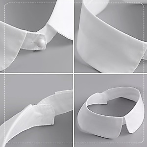 Joyci European New Women's Girls Faux False Collar Lapel Choker Peter Pan Necklace (02)