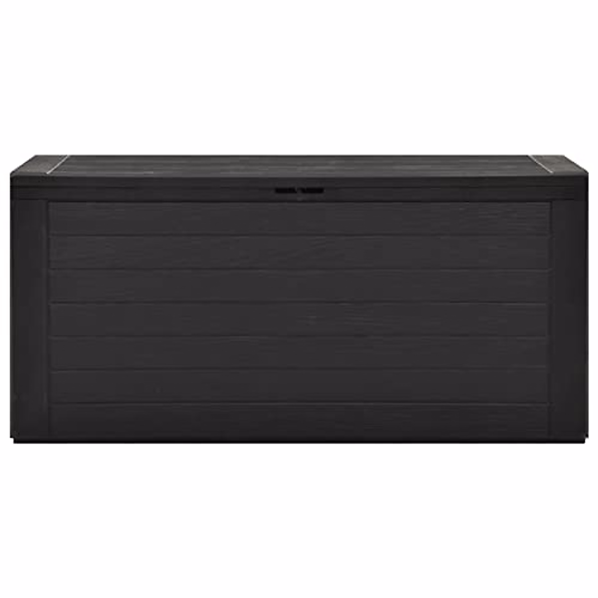 Festnight Patio Storage Box Storage Deck Box Outdoor Storage Container for Outdoor, Balcony Anthracite 45.7"x17.3"x21.7"