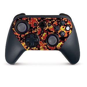 MightySkins Skin Compatible with Amazon Luna Controller - Warm Modern Camo | Protective, Durable, and Unique Vinyl Decal wrap Cover | Easy to Apply, Remove, and Change Styles | Made in The USA