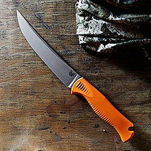 Benchmade - MeatCrafter 15500 Hunting and Cutlery Knife with Orange Handle (15500)