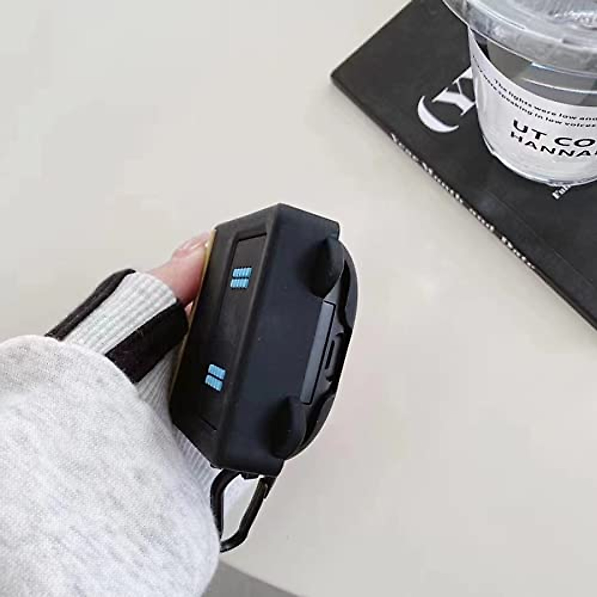 Earphone Case for Beats fit pro,3D Cute Cartoons Cool Robot Pattern Protective Cover with Keychain,Headset Case for Beats fit pro Charging Box