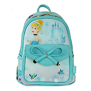 KBNL Princess - Cinderella 11'' Vegan Leather Mini Backpack - A21727, Multicoloured, Medium