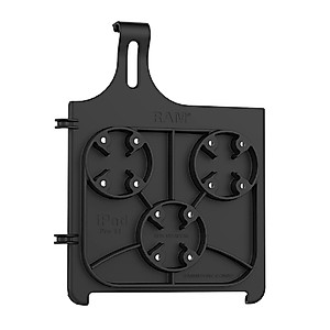RAM Mounts EZ-Roll'r Cradle for Apple iPad Pro 11" (1st - 3rd Gen) & Air 4 RAM-HOL-AP23U Compatible with RAM B 1" and C 1.5" Size Round Ball Bases