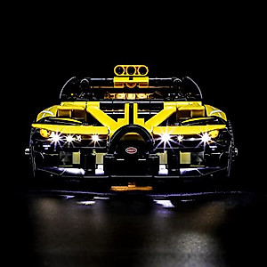 LIGHTAILING Light for Lego-42151 Bugatti Bolide - Led Lighting Kit Compatible with Lego Building Blocks Model - NOT Included The Model Set
