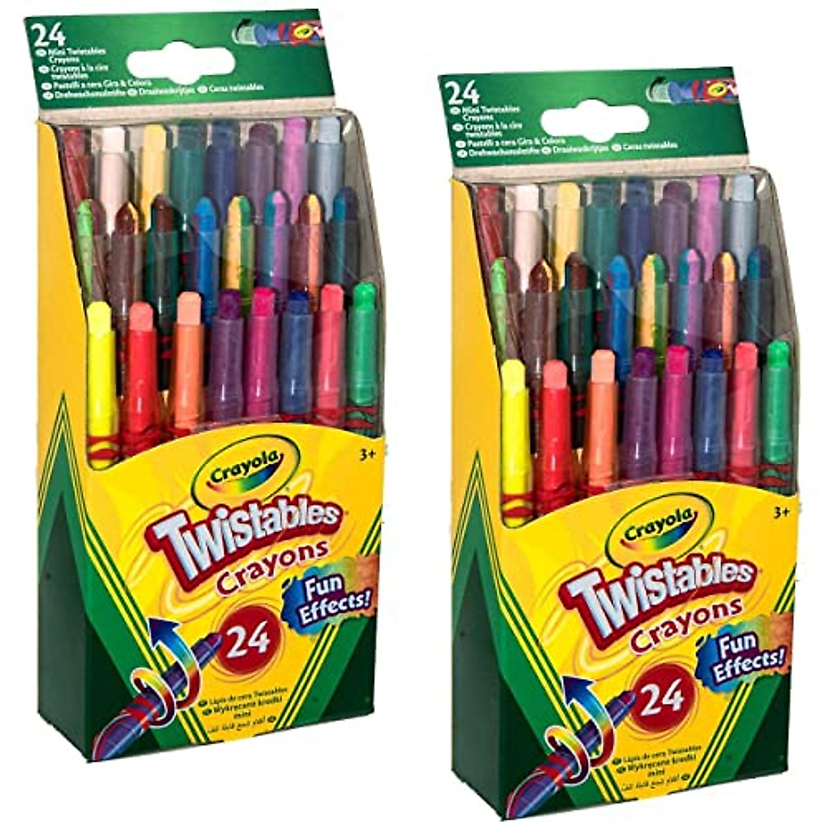 Crayola Crayons, 24 Count Bundle (Pack of 2)