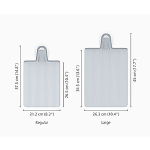 Joseph Joseph Chop2Pot Plus Folding Chopping Board (Regular) - Pale Blue Medium