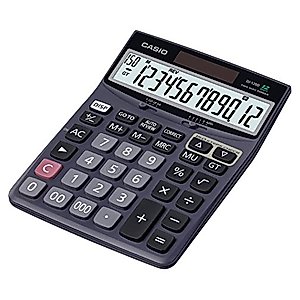 Casio DJ120D Calculator, 12-Digit LCD