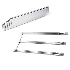 Cmanzhi S7E36(5-Pack) 7E08 16Ga Flavorizer Bars Parts for Weber Spirit 700 Weber 900 Weber Genesis Silver B/C Weber Genesis Gold B/C Genesis Platinum B & C Weber 7508 7537 7536
