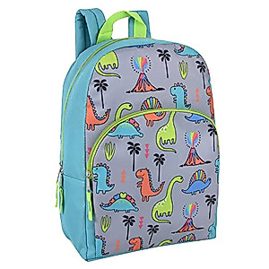 Trail maker 24 Pack Wholesale Kids Backpacks for Boys, Girls Bulk Backpacks with Fun Patterns, Adjustable Padded Straps