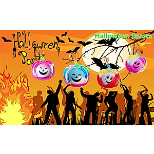 Roaqua Bulk 30 Packs Pumpkin Push Fidget Bubble Mini Pop Fidget for Teens and Kids,Small Birthday Halloween Party Favors Supplies and Classroom Student Prizes Gifts