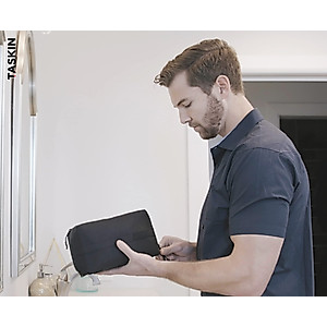 Taskin New Doppler 2 | Toiletry Bag/Dopp Kit For Men | Fits Full Sized Toiletries | Easy Access | YKK Zippers | Water Resistant