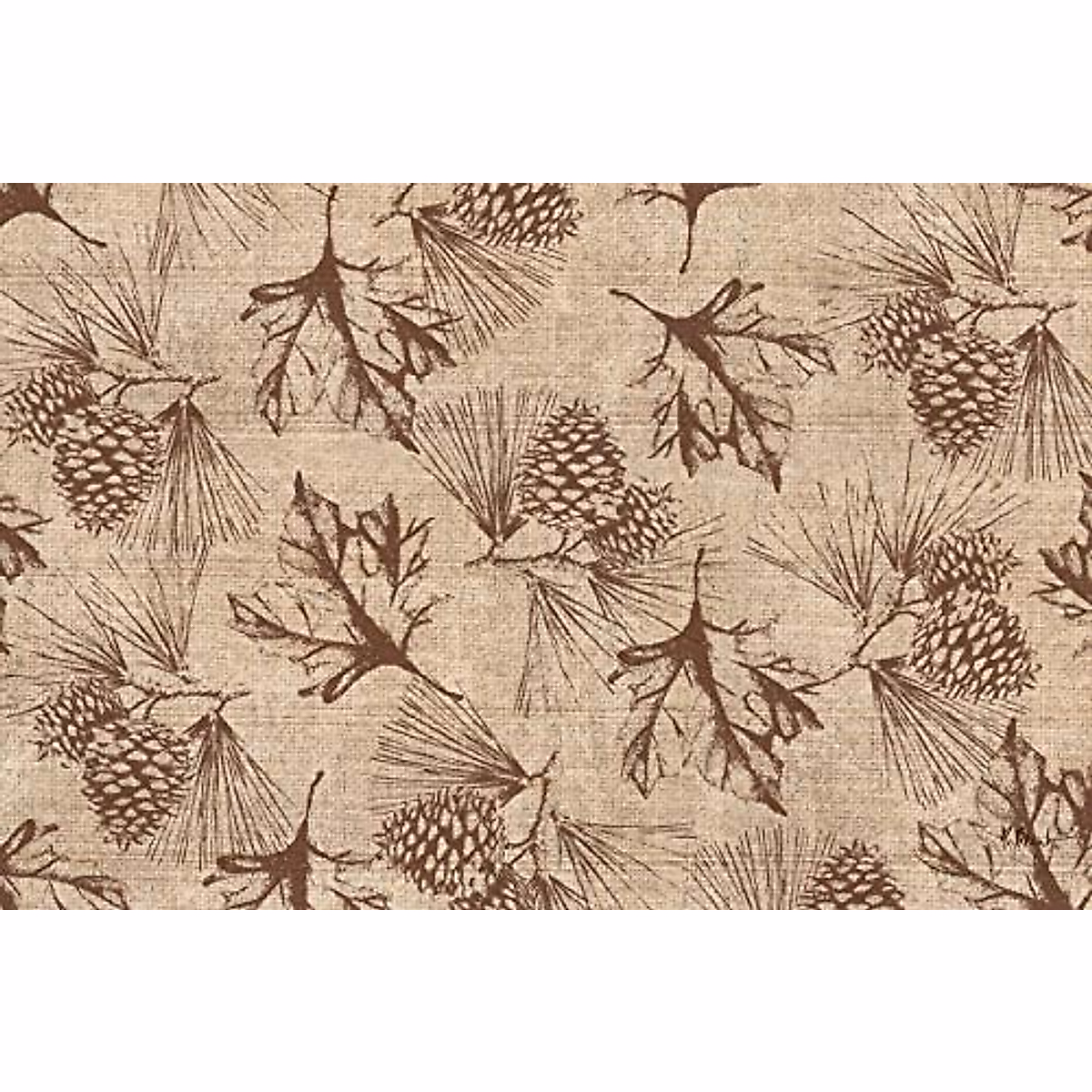 Stitch & Sparkle Paul Brent Lodge Farm Collection, Pine Leaves, 44 Inches
