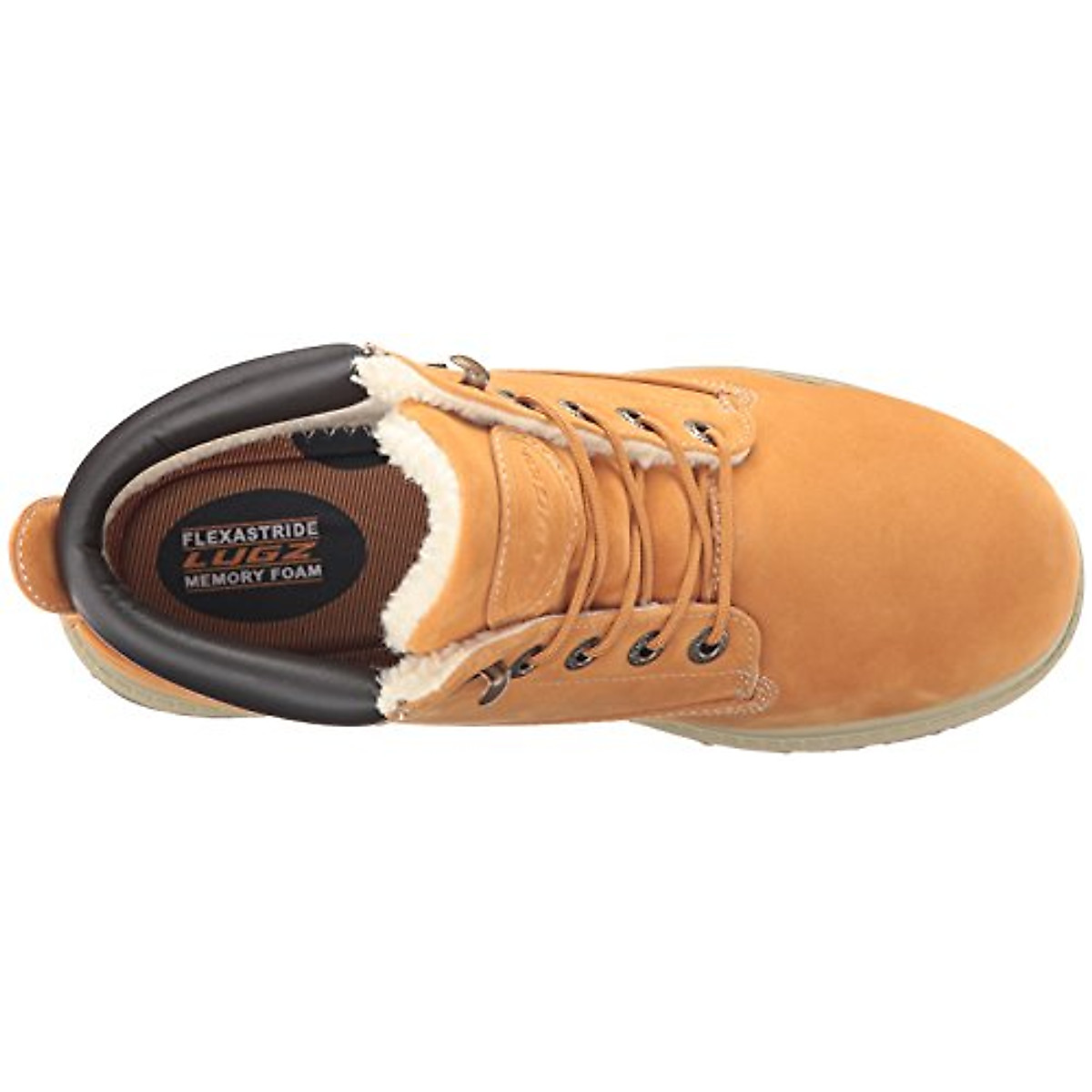Lugz Women's Drifter Fleece LX Boot, golden wheat/cream/bark/gum, 8.5 M US