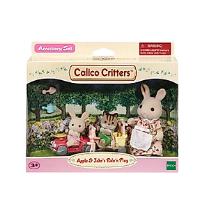 Calico Critters Apple & Jake's Ride n Play