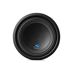 Alpine S-W10D4 S-Series 10" Dual 4-Ohm Subwoofer