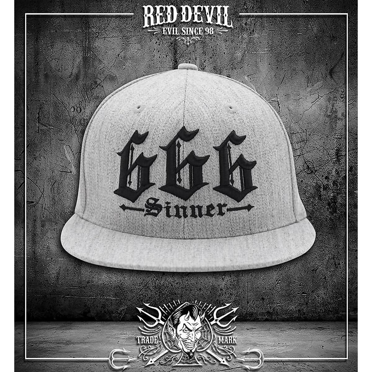 666 Sinner Flat Bill S/M