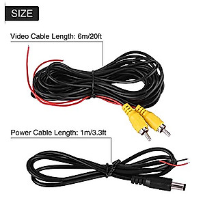 Car Rear View reversing Camera for Mercedes-Benz C-Class E CLS W203 W211 W219, 170° Wide-Angle Camera Waterproof Black