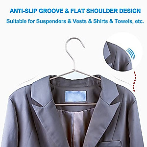 LARESAOPU Wire Hangers 10 Pack - Coat Suitable for Spring&Autumn Clothes Load 11 pounds Space Saving Clothing Hanger 16.1Inch, Rose Gold