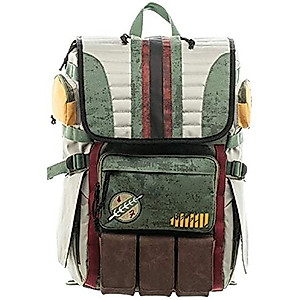Boba Fett Mando Travel Backpack Rucksack Schoolbag Cosplay Halloween