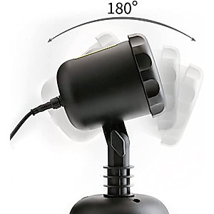 Firefly Garden Waterproof Laser Lights - Star Projector Outdoor/Indoor Christmas Decoration Lighting (Laser RED & Green: RG 8 Pattern)