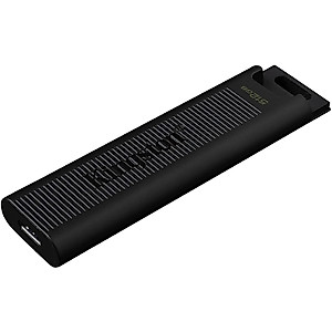 Kingston Flash Drive DataTraveler Max 512GB USB 3.2 High Speed 1000MB/s USB Type-C for Computer (DTMAX/512GB) Bundle with 1 Everything But Stromboli Lanyard