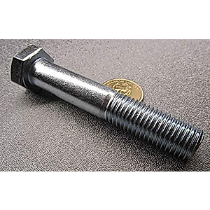 Class 10.9 Zinc Steel Hex Bolts PT M16 x 2 mm x 90 mm Long 5 pcs