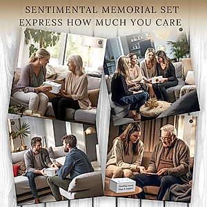 Sympathy Gift Baskets - Sorry for Your Loss Gifts, Unique Sympathy Gifts for Loss of Loved One, Mom, Dad. In Loving Memory Condolences Gift Basket for Loss, Memorial, Bereavement & Grieving Gifts