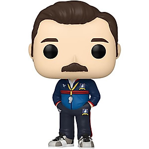 T e d Lasso: P o p ! TV Vinyl Figurine Bundle with 1 Compatible Graphic Protector (1351-65710 - B)
