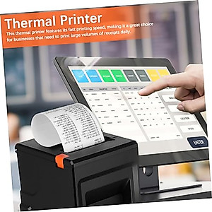 Gatuida Abs Thermal Printer Thermal Receipt Printer Black Thermal Pos Printer Receipt Printer