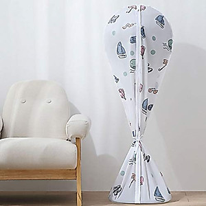 Cabilock Household Fans Stand Fan Cover Tower Fan Guard Electric Fan Cover Protector for Winter Home Storage (3D Household Fans