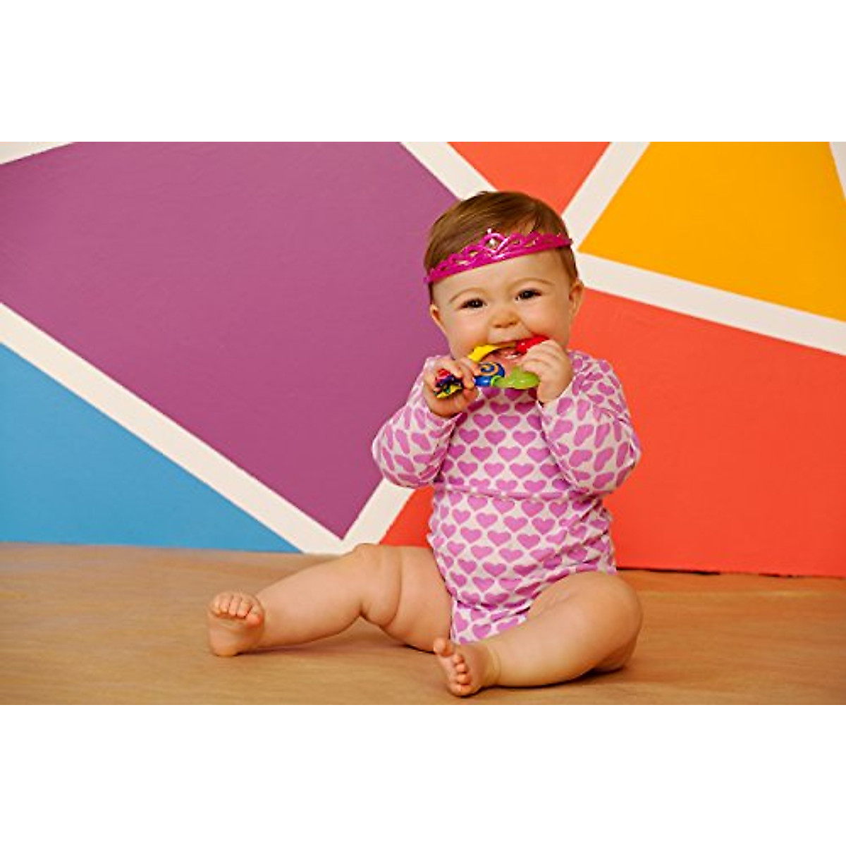 Nuby Wacky Teething Ring (2 Pack)